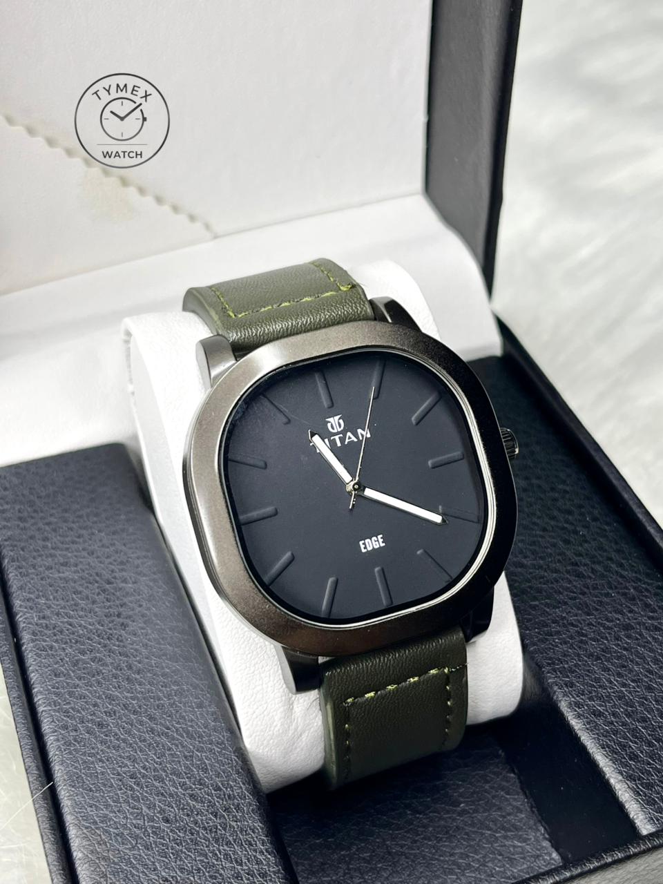titan rounded square men’s watch – TymexWatch