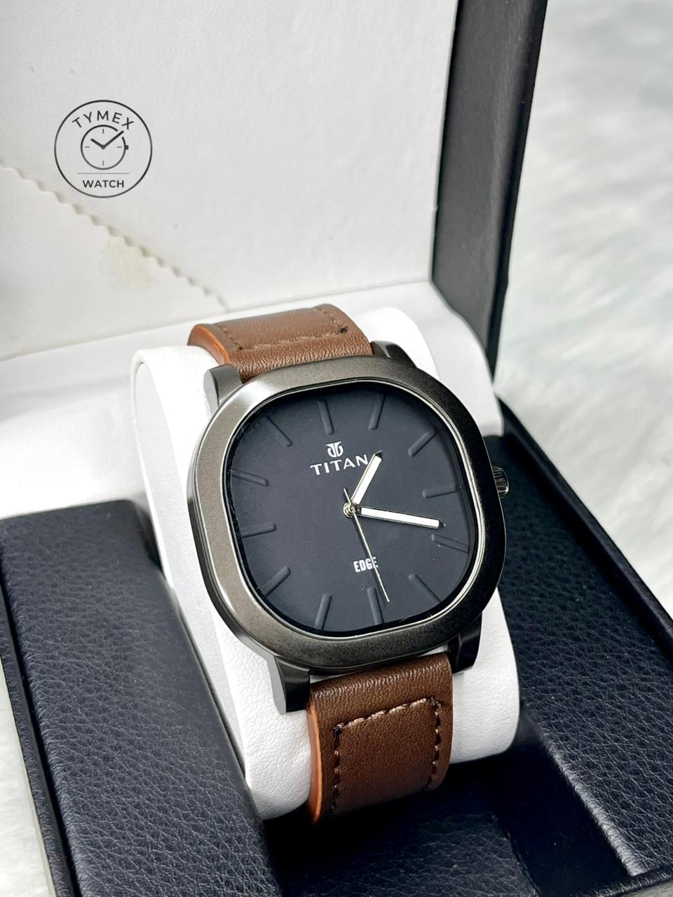 titan rounded square men’s watch – TymexWatch